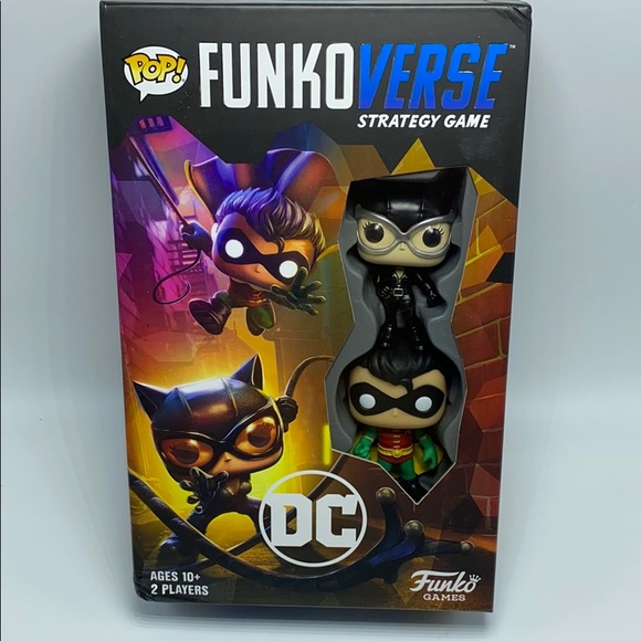 Funko | Other | Dc Funko Funkoverse Game Catwoman Robin | Poshmark